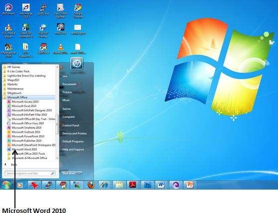 Office 2007 Desktop Icons