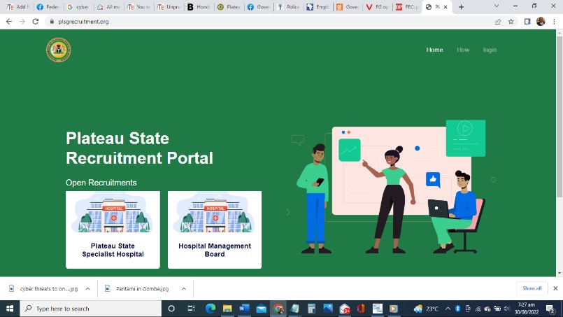Plateau government recruitment portal overwhelmed with job applications ...