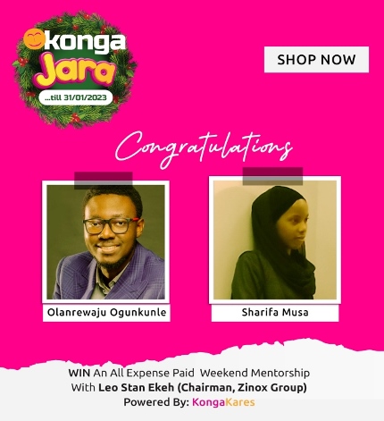 Konga unveils two more winners of all-expense paid weekend with Ekeh ...