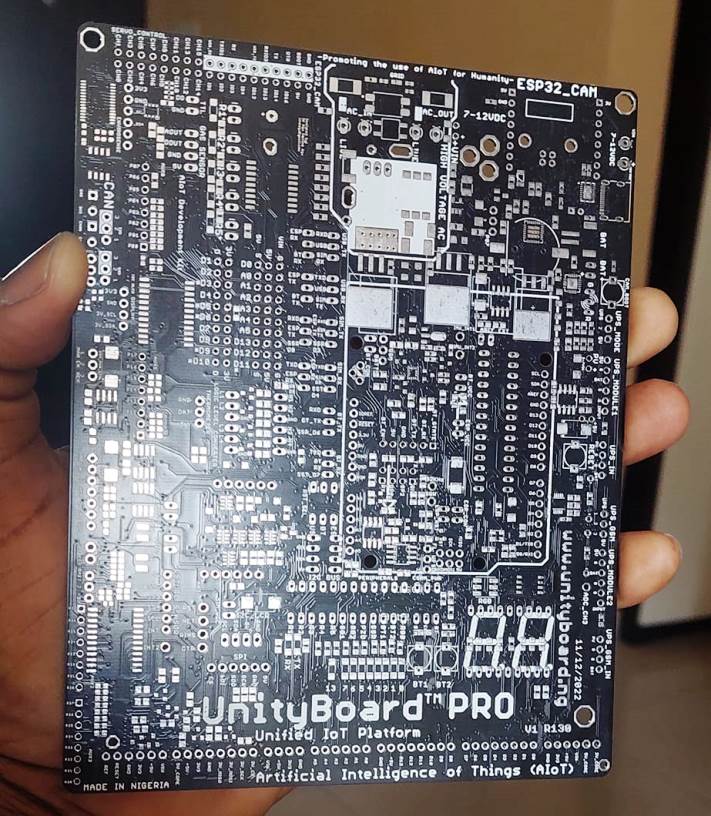 Agu Collins Agu: Unity Board Pro Bare PCB has finally arrived! - ITEdgeNews