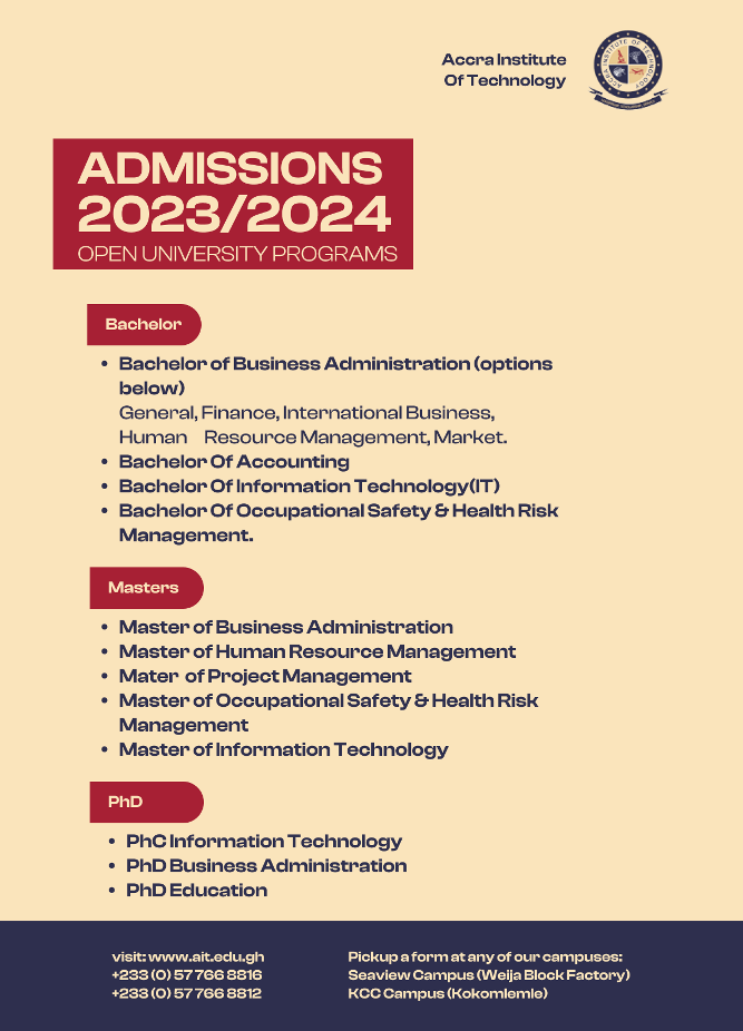 Benefits of Nigerian students attending Accra Institute of Technology ...