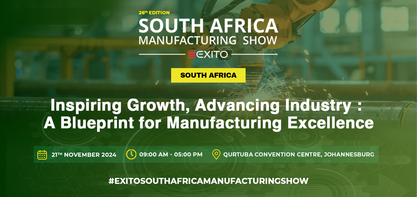 The South Africa Manufacturing Show has announced the honorees for the ...